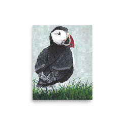 Puffin | Art Print Wall Decor Coastal Bird Print – Dorrin Gingerich Art
